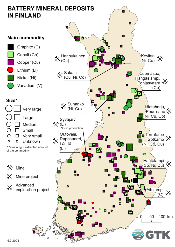 Mining and deposit maps | GTK