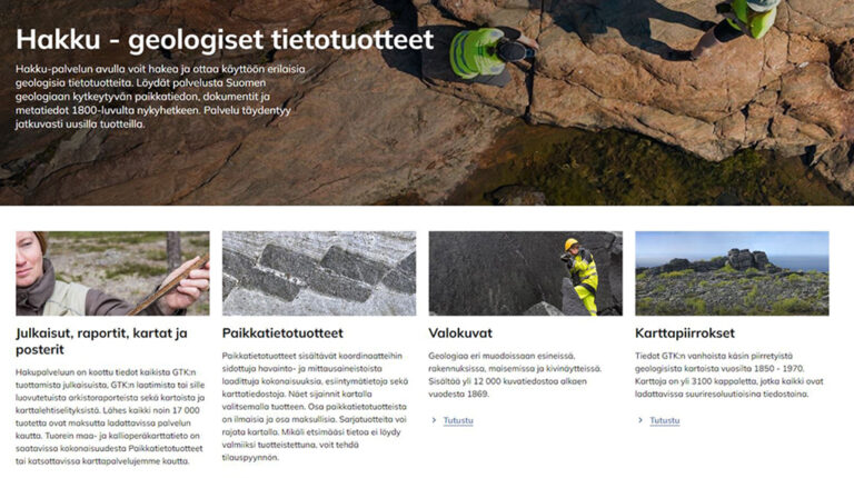 Geologian tutkimuskeskus GTK - Ratkaisuja vauhdittamaan siirtymää kestävään, hiilineutraaliin ...