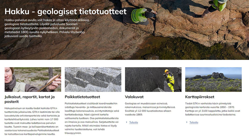 Geologian tutkimuskeskus GTK - Ratkaisuja vauhdittamaan siirtymää kestävään, hiilineutraaliin ...